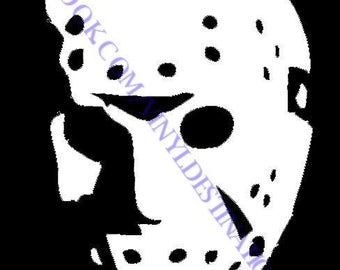 Jason voorhees decal | Etsy