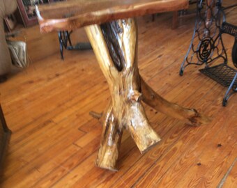Tree stump table | Etsy