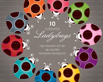 Ladybug clipart stitched ladybugs clip art lady bugs cute