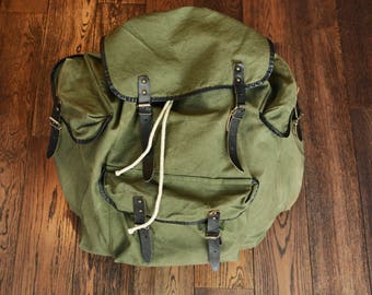 Vintage military bag | Etsy