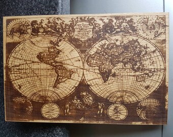World map tattoo | Etsy