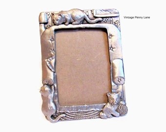Pewter picture frame | Etsy
