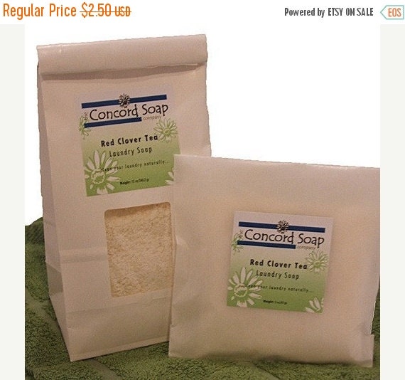 HALF OFF CUSTOM Handmade Laundry Soap 3oz sample by ConcordSoap