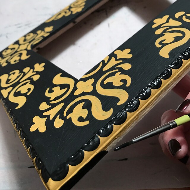 Hand Painted Picture Frames light switch by sweetdixiedesigns