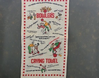 Bowler crying towel | Etsy