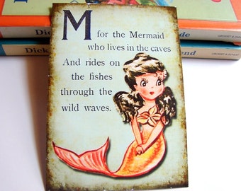 Mermaid poem | Etsy