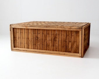 Unique slatted crate related items | Etsy