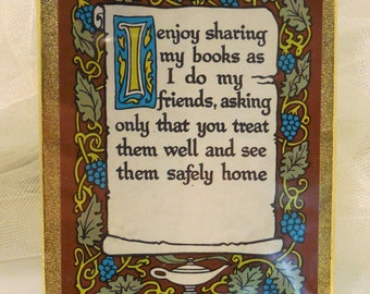 Antioch bookplate | Etsy