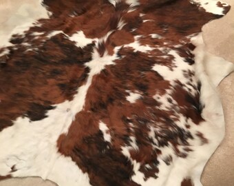 White cowhide rug | Etsy