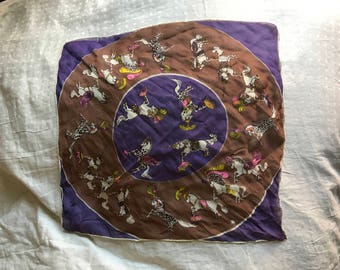 Maternity Wrap in sheer purple photography prop