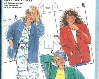 Boxy jacket pattern | Etsy