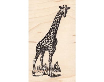Giraffe stamp | Etsy