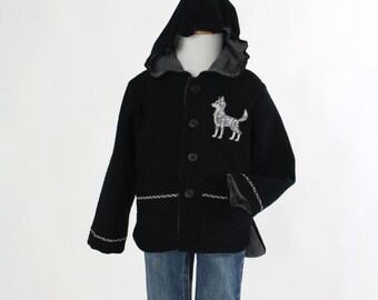 Wolf sweatshirt | Etsy