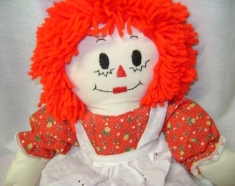 Raggedy ann face | Etsy
