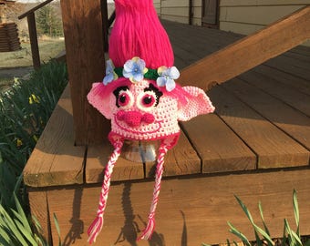 Crochet troll hat | Etsy