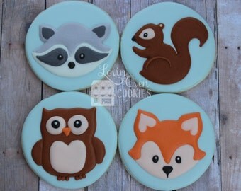 Squirrel cookies | Etsy