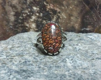 Dinosaur bone ring | Etsy