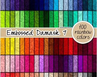 Damask background | Etsy