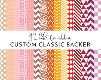 Backer cards | Etsy