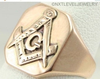 Antique masonic ring | Etsy