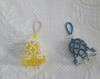 Beaded bells | Etsy