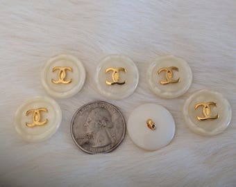 Chanel buttons | Etsy