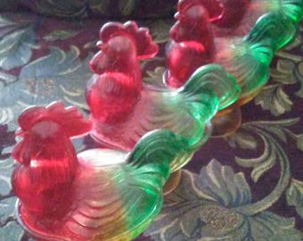 Rooster candy dish | Etsy
