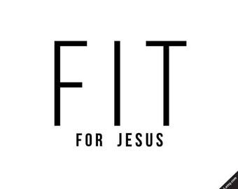 Crossfit jesus | Etsy