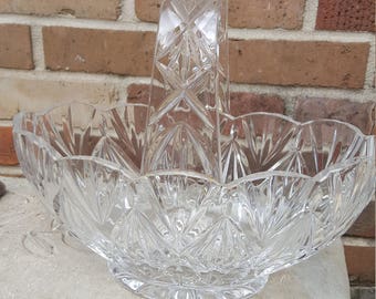 Crystal basket | Etsy