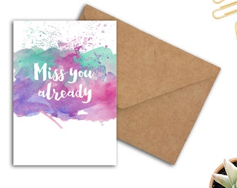 Going away card | Etsy