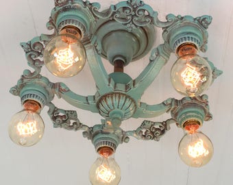 1920s light fixture | Etsy