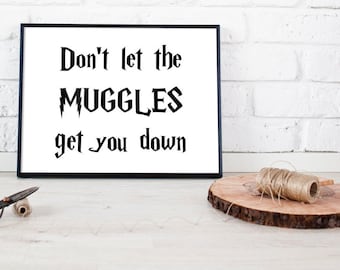 Muggles get you down | Etsy