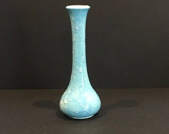 Small blue vase | Etsy