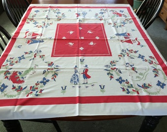 Dutch tablecloth | Etsy
