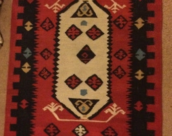 Native american rug | Etsy