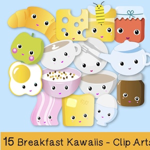 Kawaii breakfast | Etsy