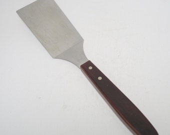 Short Handle Spatula Robinson Knife Co Wood Stainless Steel