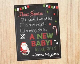 Dear baby letter | Etsy