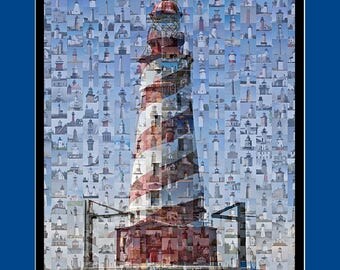 Mosaic lighthouse | Etsy