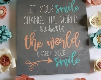 Let your smile | Etsy