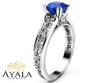 Ayala Jewelry Unique Engagement Ring Rose Gold by AyalaDiamonds