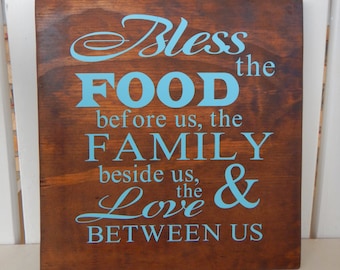 Dinner prayer | Etsy