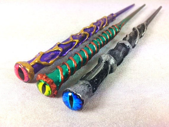 Dragon Wand Warlock Magic Wand LARP Magic Wand Wizard Wand