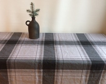 Checkered tablecloth | Etsy