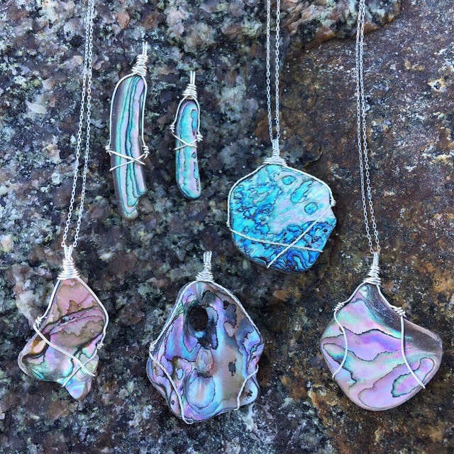 Unique Sea Glass Jewelry Made By Krystal by TwoTidesCC on Etsy