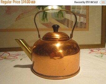 Copper tea pot | Etsy