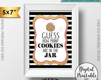 Guess number sign | Etsy