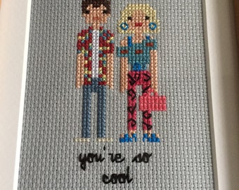 Modern cross stitch | Etsy