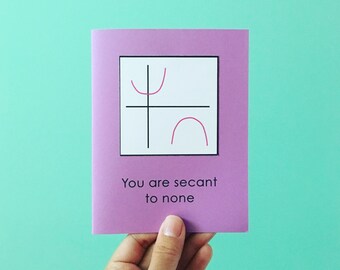 Math thank you card | Etsy