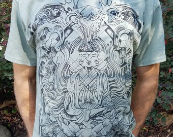 Green dragon t shirt | Etsy